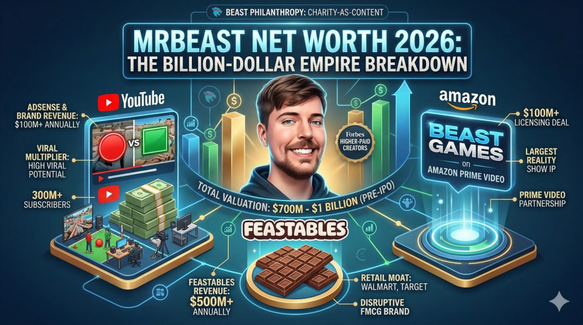 MrBeast Net Worth 2026: The Billion-Dollar Blueprint of Jimmy Donaldson ...